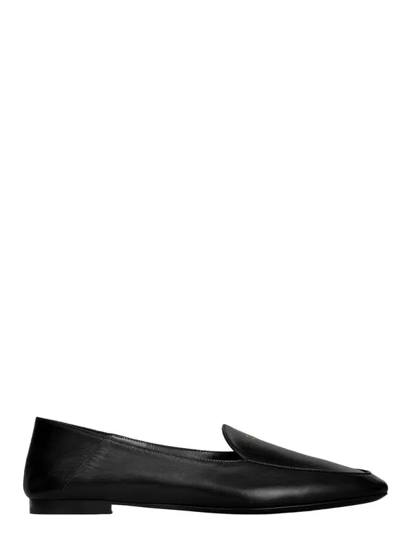 Celine Aura Loafer In Goatskin - Black
