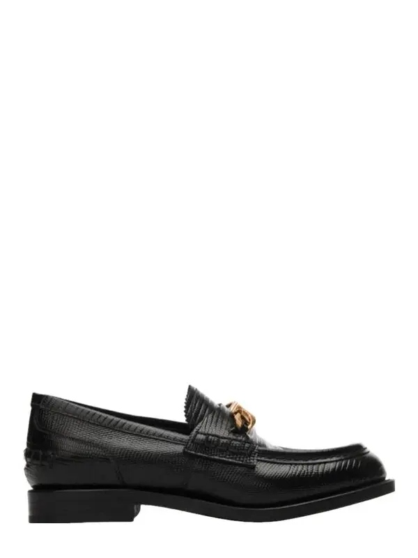 Alexander Wang Logo Plaque Detail Loafers - Black