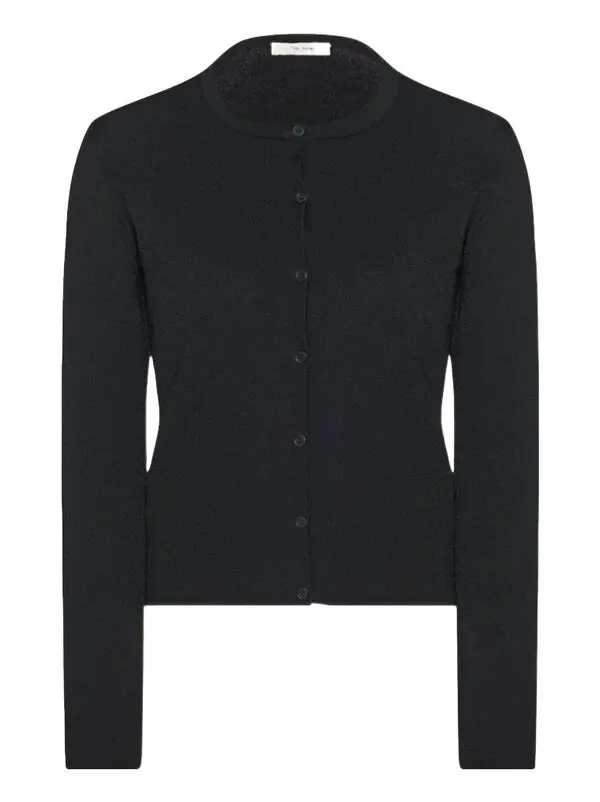 THE ROW Long-sleeve Cardigan - Black
