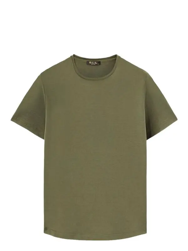 Loro Piana Levo Crew-neck T-shirt - Green