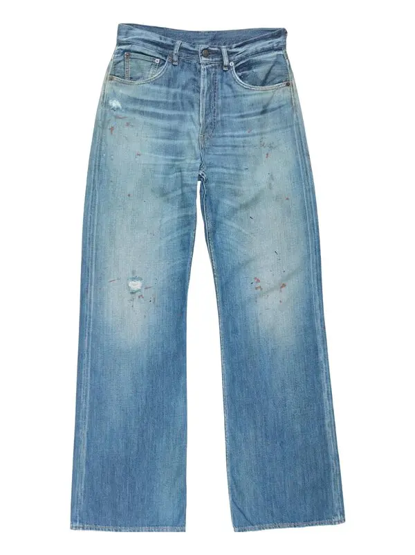 Acne Studios Regular Fit Jeans - Medium Blue