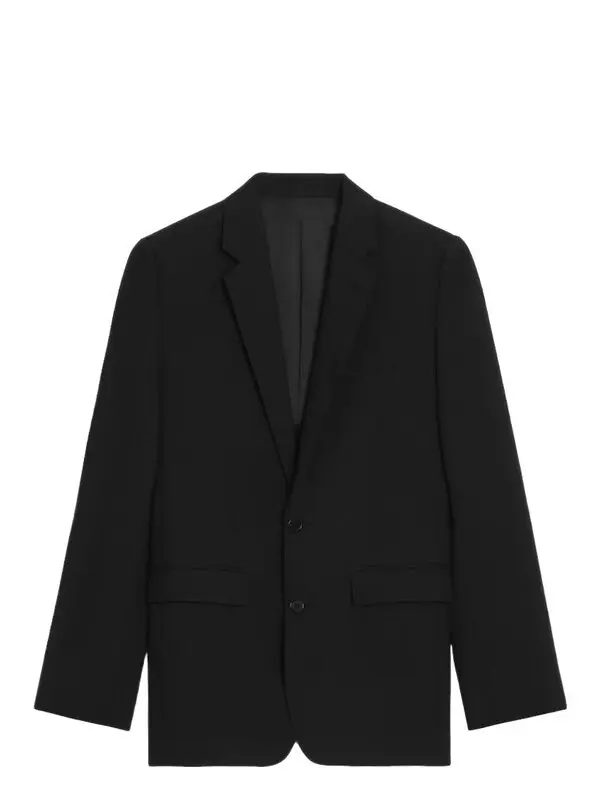 Celine Wool Gabardine Carnaby Jacket - Black