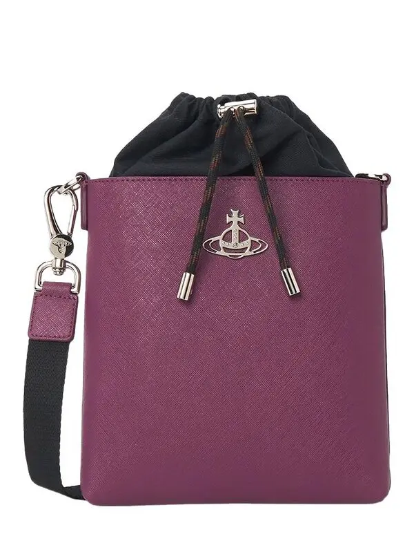VIVIENNE WESTWOOD Logo Shoulder Bag - Red