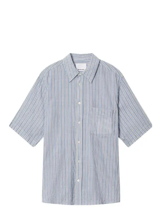 Isabel Marant Étoile Labilio Striped Shirt - Blue