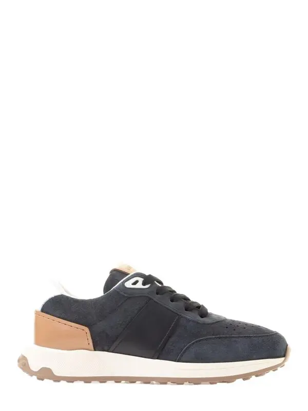 TOD'S Panelled Lace-up Sneakers - Black