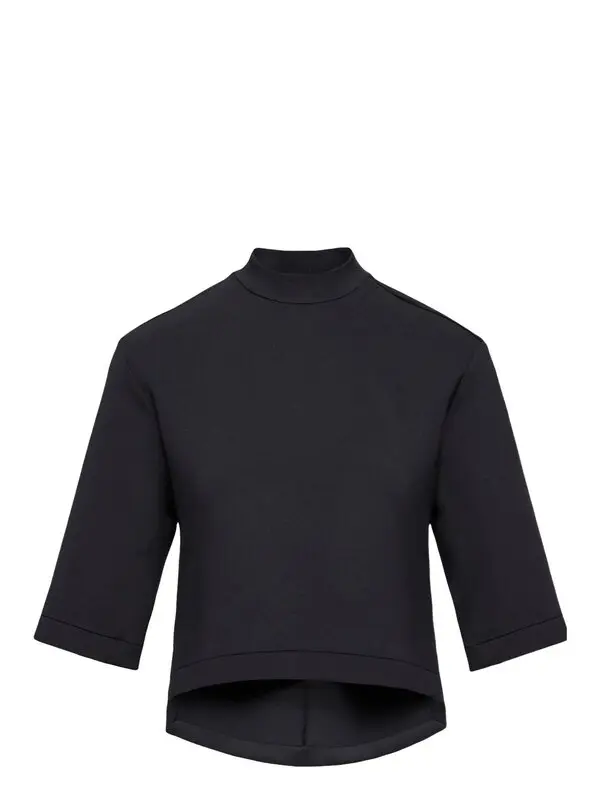 Moncler X Ee72 Edward Enninful Neoprene T-shirt - Black