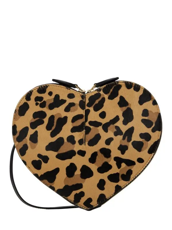 Alaïa Le Coeur Heart Shaped Crossbody Bag - Black