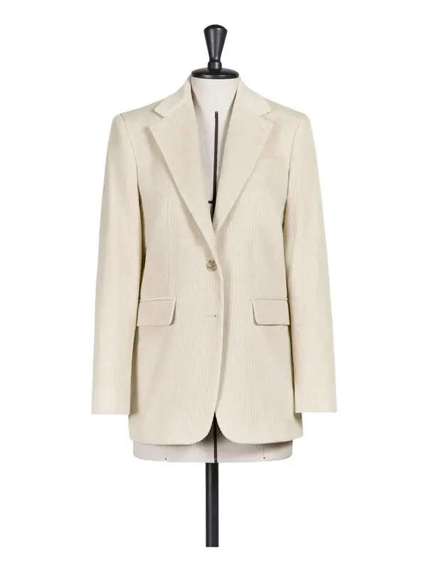 Max Mara Kuban Single-breasted Jacket - Sand-colored