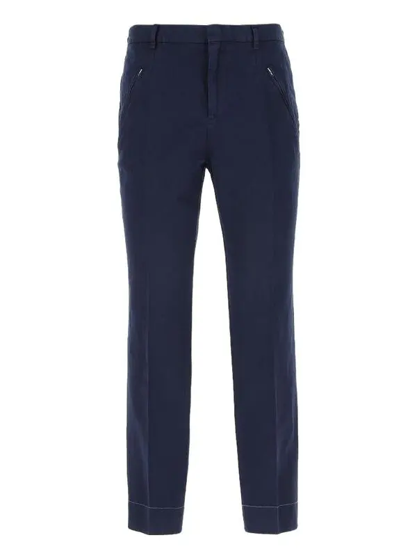 MAISON MARGIELA Zip Pocket Mid-rise Trousers - Black