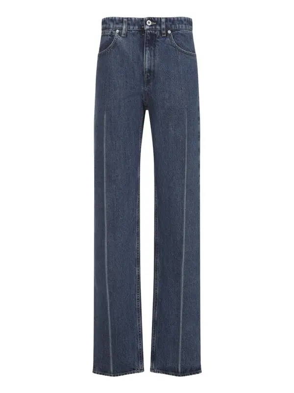 JIL SANDER Wide Leg Jeans - Blue