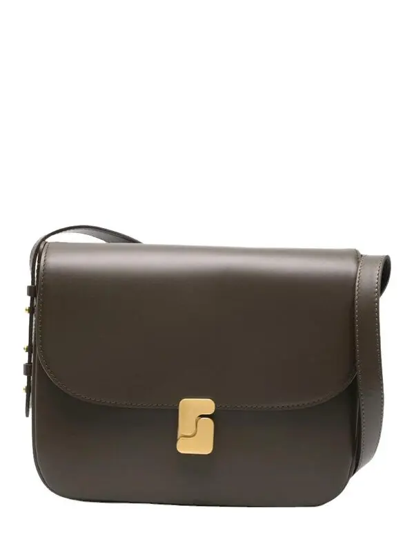 Soeur Flap Shoulder Bag - Black