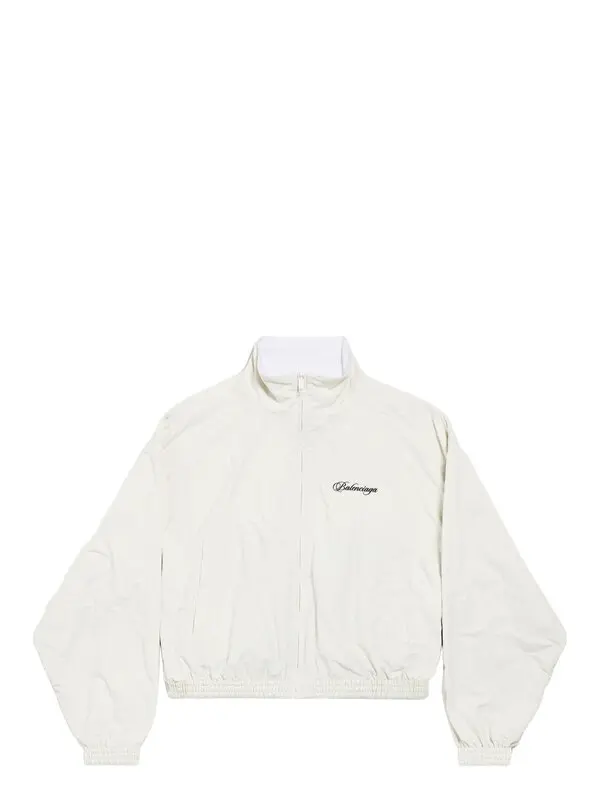 Balenciaga Reversible Embroidered Jacket - White