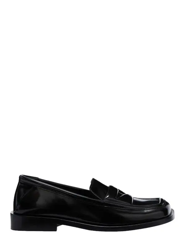 Attico The Amanda College Flat Loafers - Black