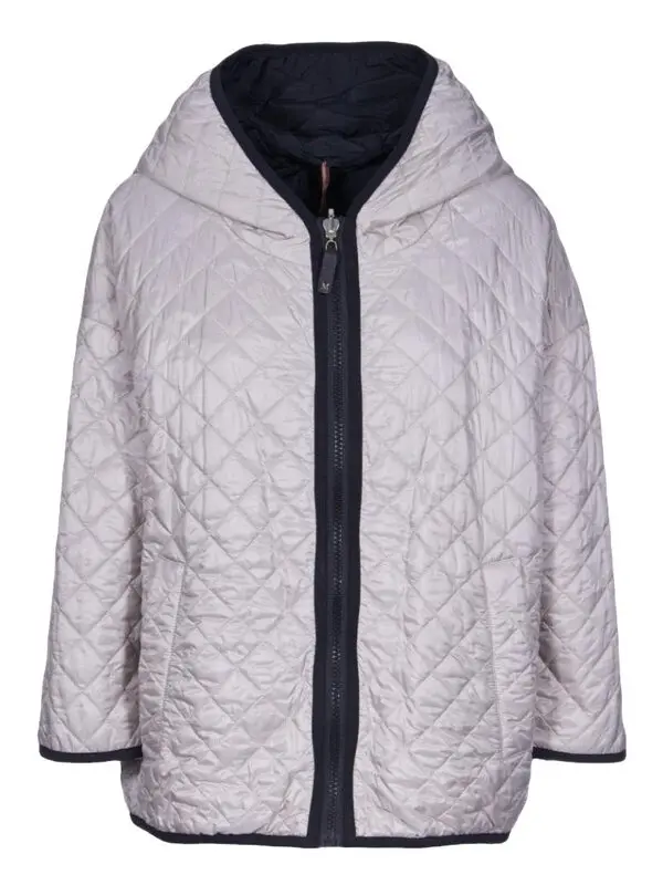 Max Mara Quilted Cotton Jacket - White