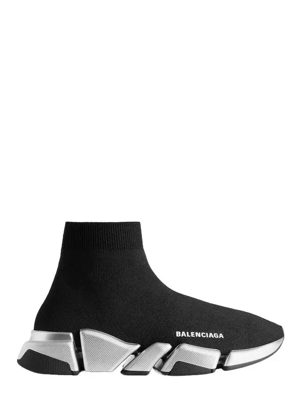 Balenciaga Speed 2.0 Sneakers - Black/silver