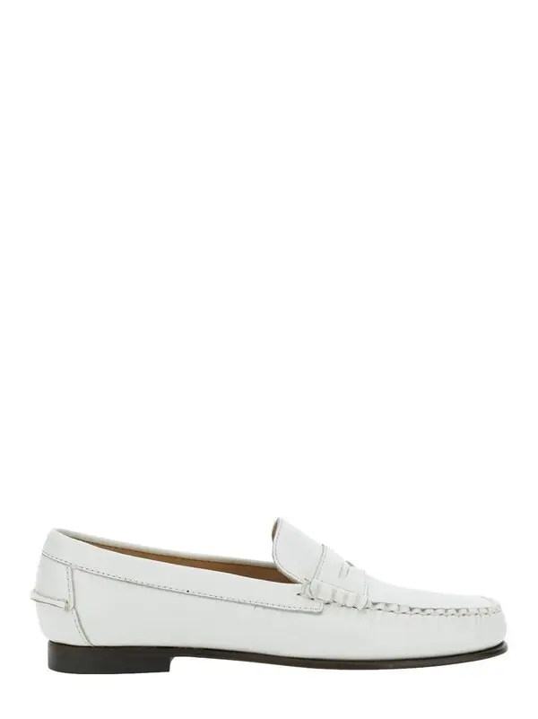 SEBAGO Danielle Penny Slot Loafers - White