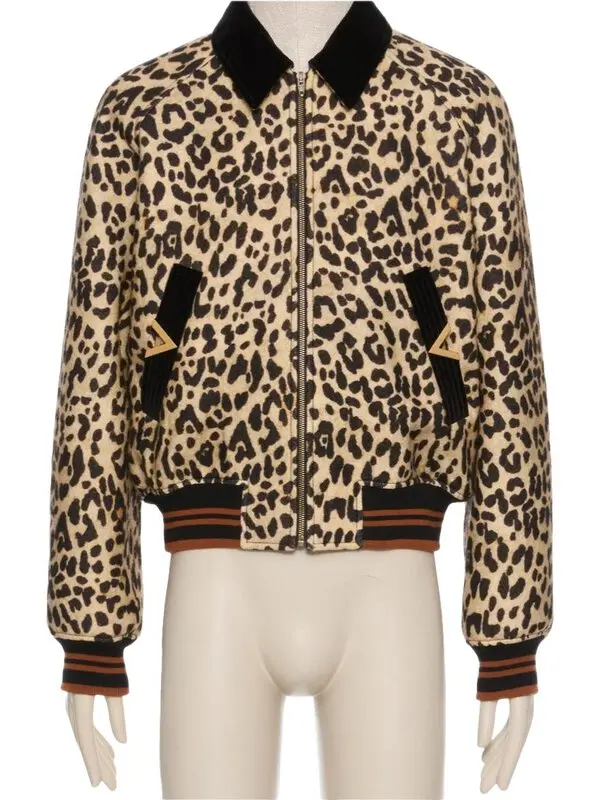 Valentino Garavani Wool Drape Bomber Jacket With Vgold Pockets - Nude