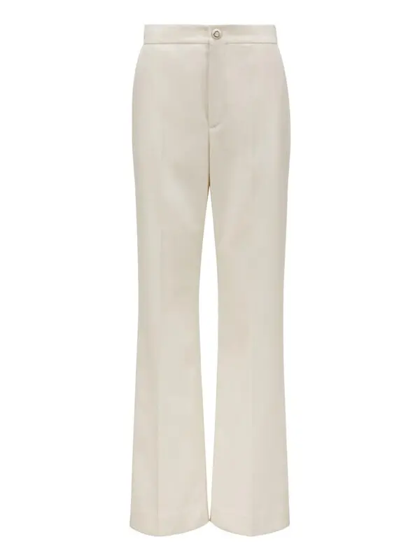 Moncler Gabardine Trousers - Light Brown
