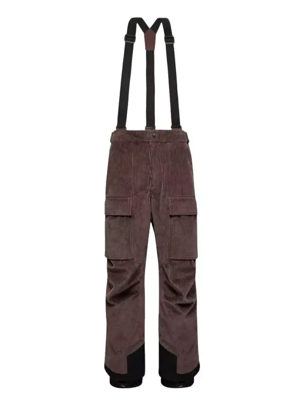 Moncler Corduroy Ski Pants - Brown