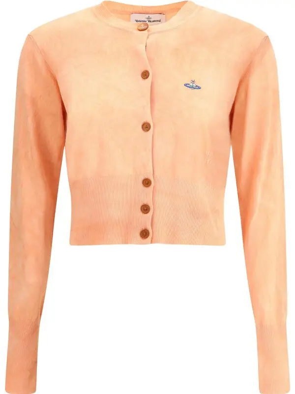 VIVIENNE WESTWOOD Bea Cropped Cardigan - Nude