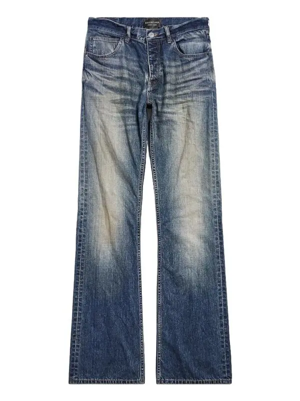 Balenciaga Straight-leg Jeans - Gray