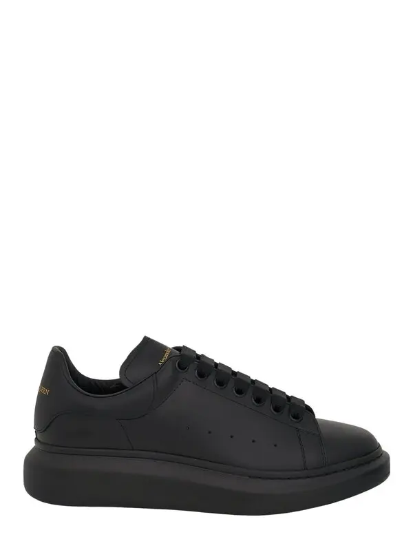 Alexander McQueen Oversized Lace-up Sneakers - Black