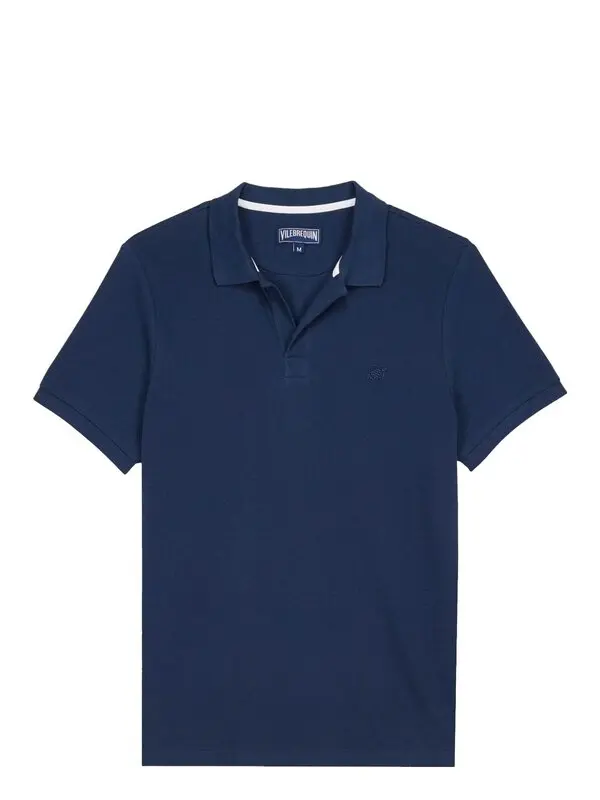 Vilebrequin Logo-print Polo Shirt - Blue