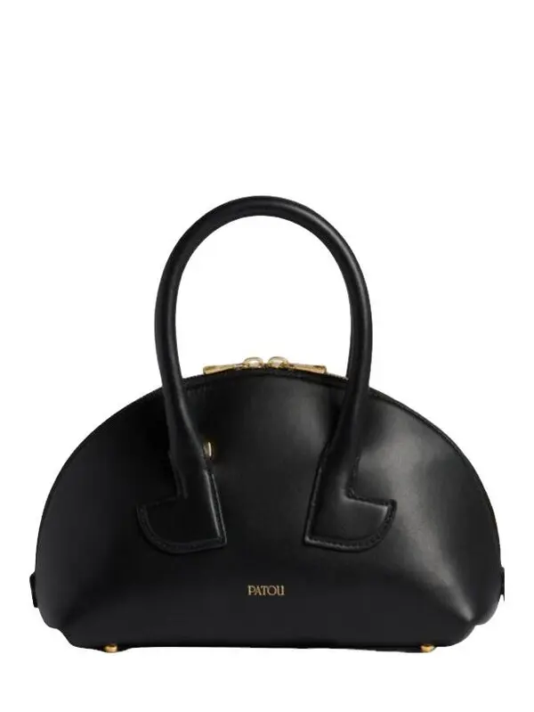 PATOU Le Bowling Top Handle Bag - Black