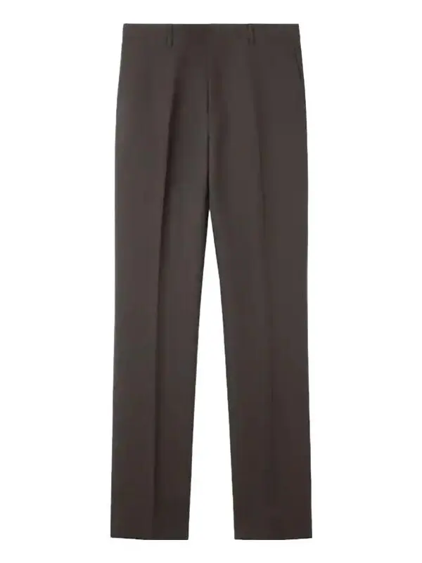 TOD'S Fine Wool Trousers - Brown
