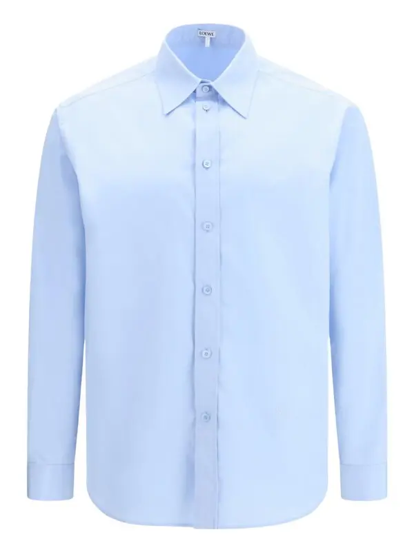 Loewe Buttoned Shirt - Light Blue