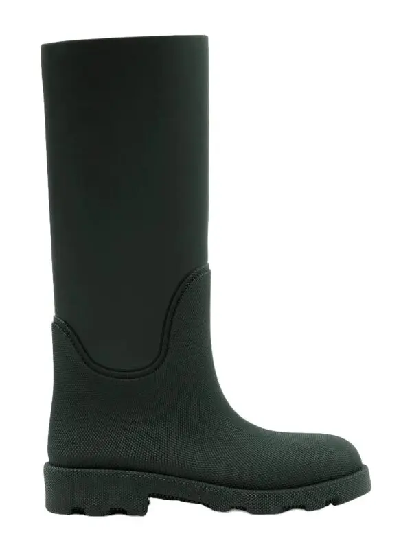 Burberry Pull On Rain Boots - Black