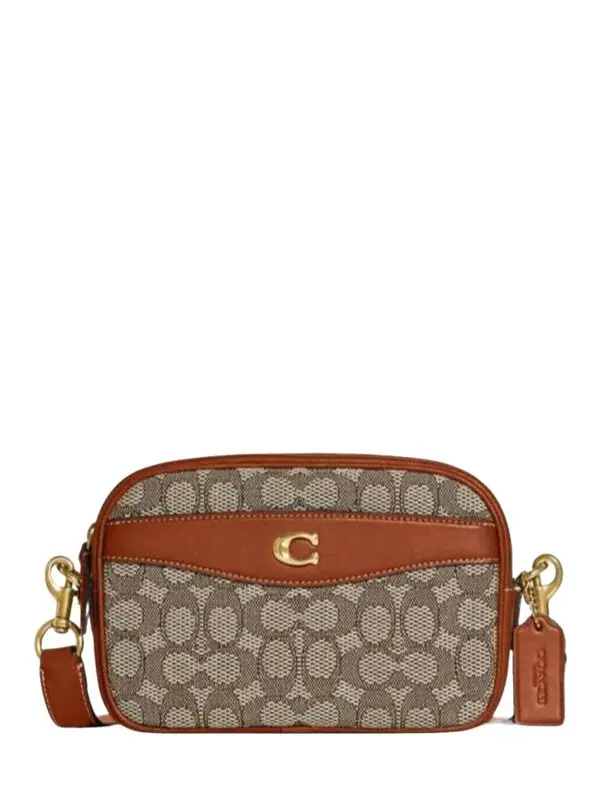 COACH Monogram Logo-plaque Camera Bag - Brown