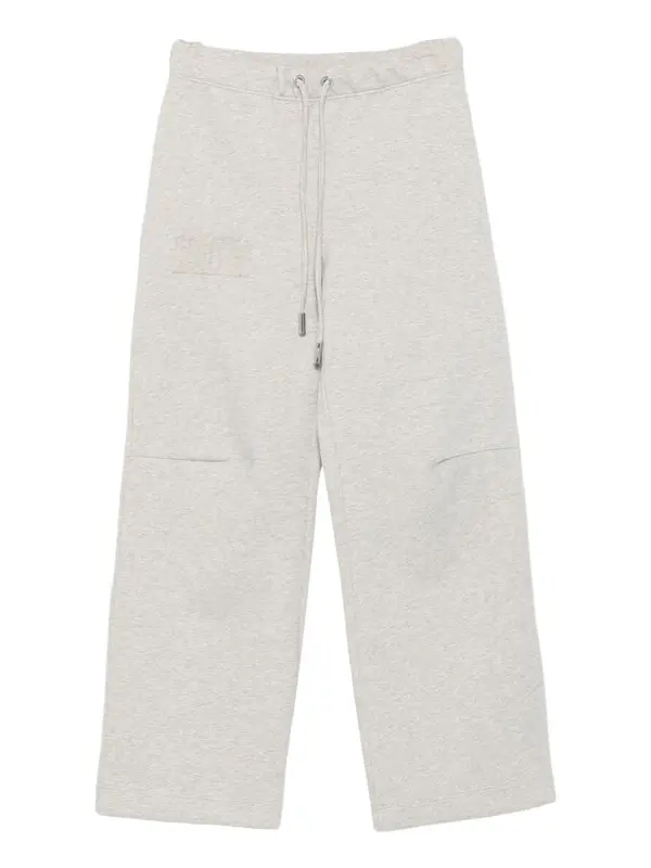 JEAN PAUL GAULTIER Logo Embossed Drawstring Track Pants - White