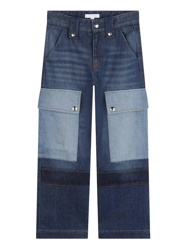 Chloé Multi-pocket Jeans - Blue
