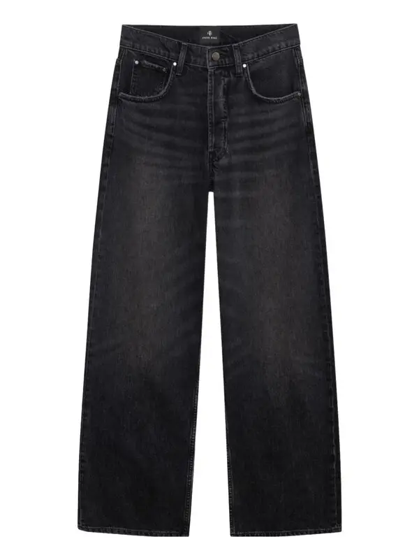 ANINE BING Manon Wide-leg Jeans - Darkgrey
