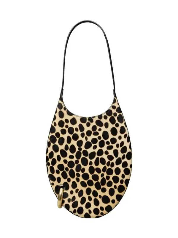 Tory Burch Small Pierced Shoulder Bag - Black