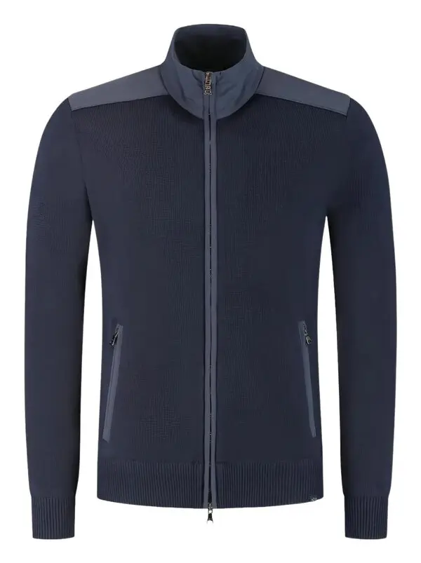 PAUL  SHARK Paul & Shark Zip-up Cardigan - Blue