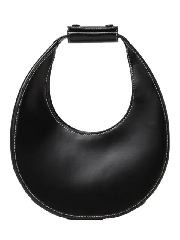 Staud One Handle Shoulder Bag - Black