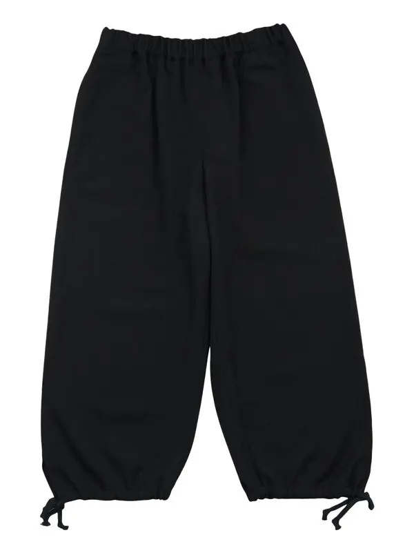 Comme Des Garçons Elastic Waist Casual Pants - Black