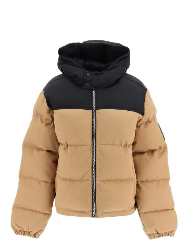 Alexander Wang Color-block Cotton Jacket - Nude