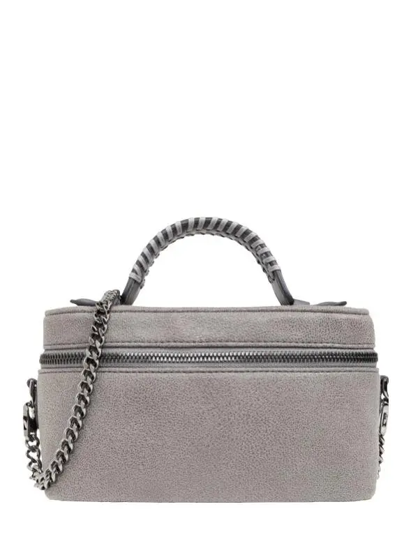 Stella McCartney Falabella Vanity Zipped Crossbody Bag - Gray