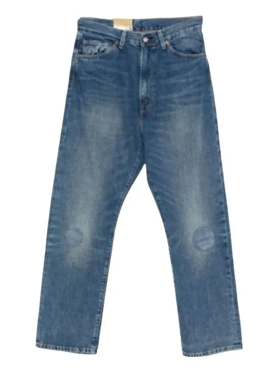 LEVI'S High-waisted Knee-patch Jeans - Blue