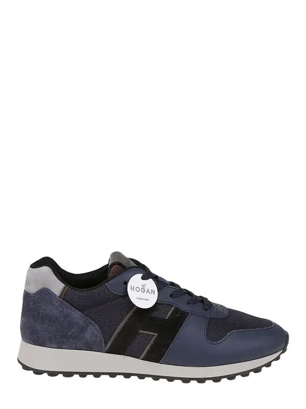 Hogan Low Lace-up Sneakers - Black