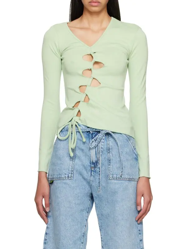 AVAVAV Long Sleeve T-shirt - Blue