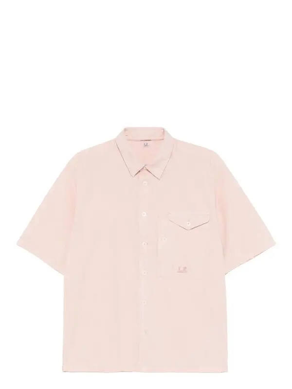 C.P. COMPANY Short-sleeves Shirt - Pink