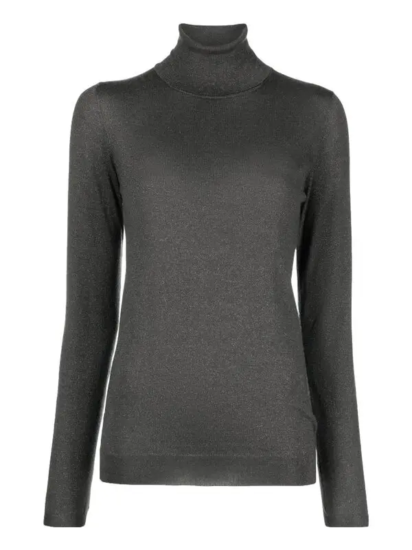 Brunello Cucinelli Cashmere Rollneck Jumper - Black