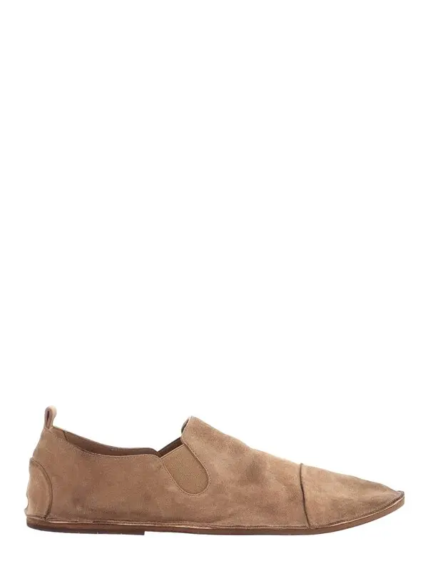Marsèll Slip-on Suede Slippers - Beige