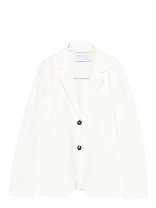 Harris Wharf London Honeycomb Blazer - White