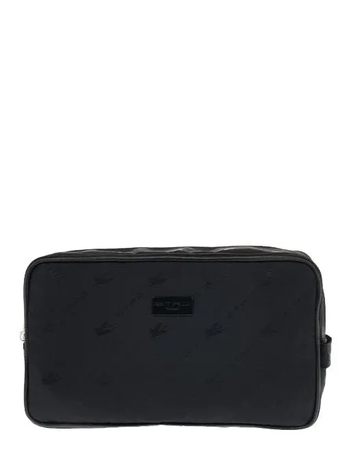 Etro Zipper Clutch - Black