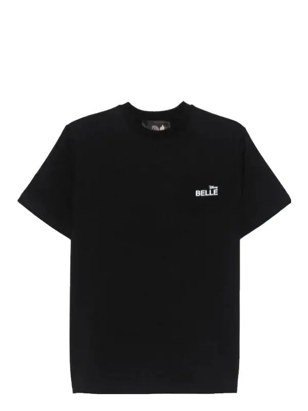 Coperni X Disney Belle Logo Printed T-shirt - Black